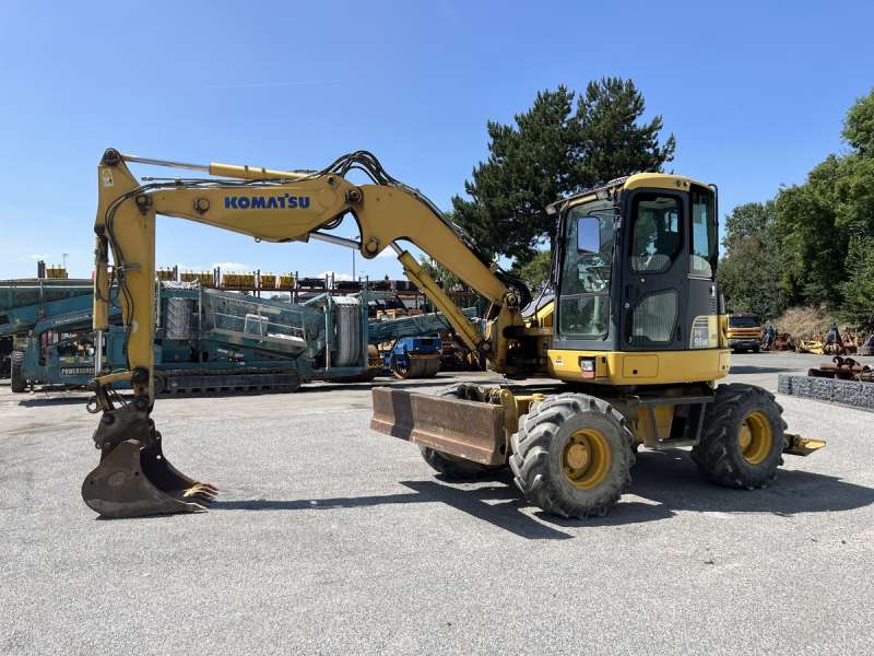 Excavator (wheeled) Komatsu Pw98mr-6 used - Excavators (Wheeled) used ...