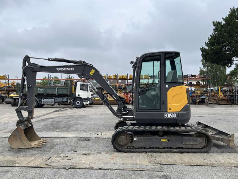 Mini Digger Volvo Ecr50d used - Mini Diggers used | Sodineg France
