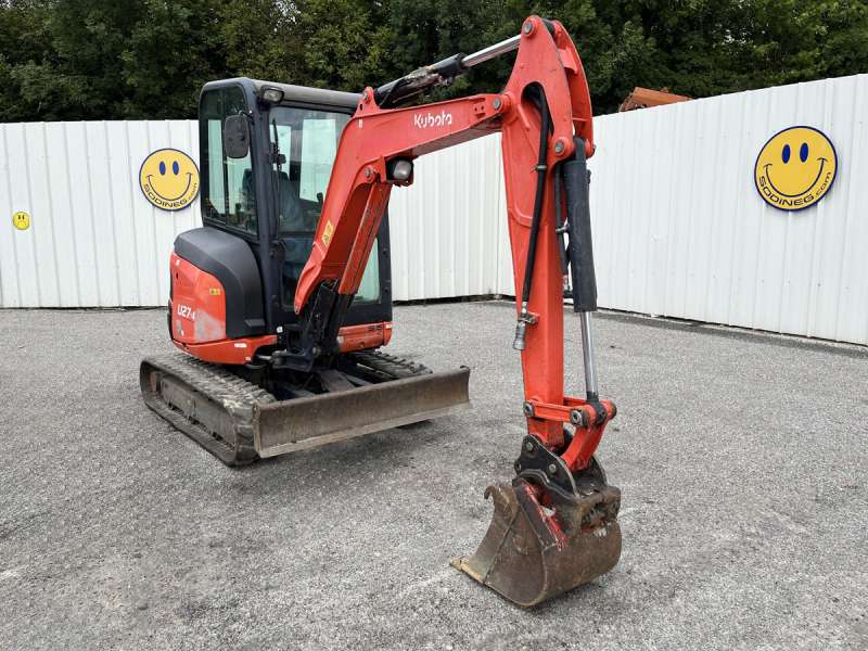 Mini Digger Kubota U27-4 used - Mini Diggers used | Sodineg France