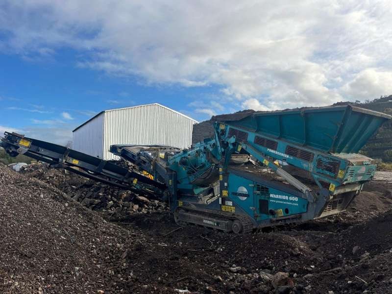 Cribadora Powerscreen Warrior 600 de segunda mano - Cribadoras de ...