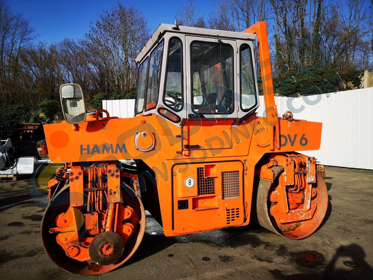 Compacteur Tanderm / Double Billes Hamm Dv 6.42 d'occasion ...