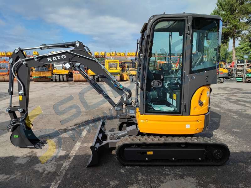 Mini Digger Kato Hd27 V5 used - Mini Diggers used | Sodineg France