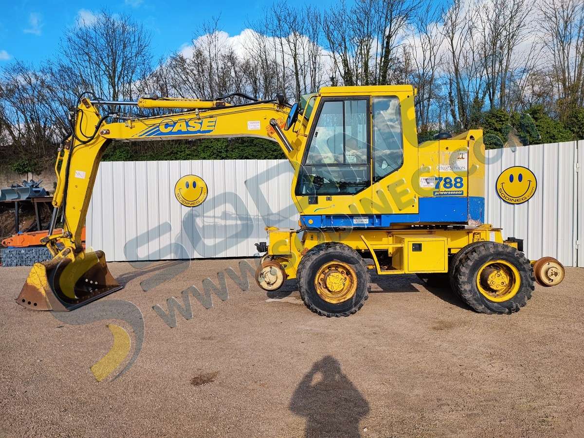 Mobilbagger Case 788 Prr (pelle Rail Route) gebraucht - Mobilbagger ...