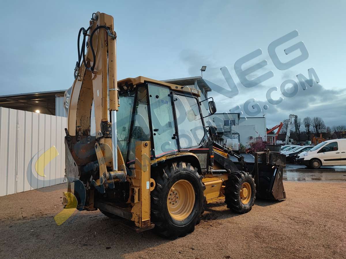 Koparko-ładowarka Caterpillar 432d używane - Koparko-ładowarki używane ...