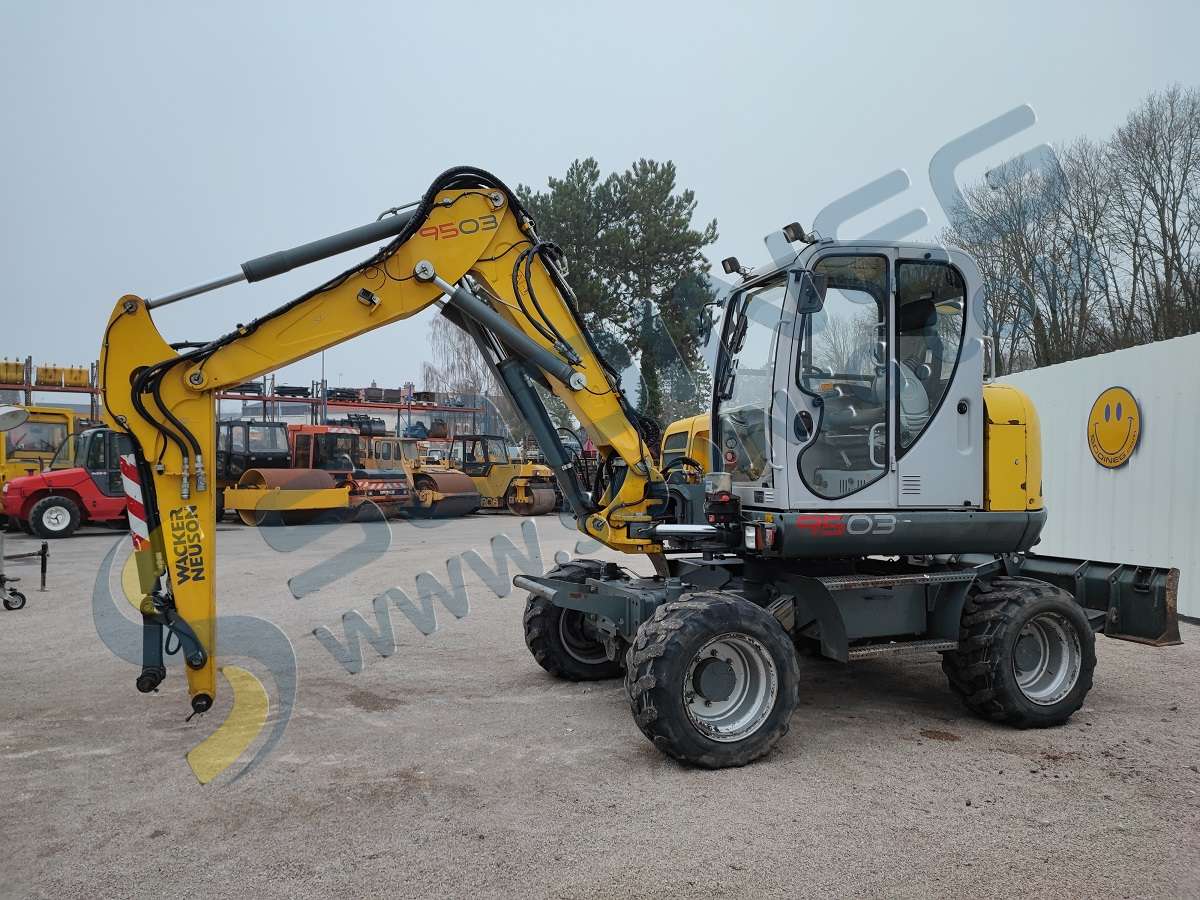 Koparka Kołowa Wacker Neuson 9503 Wd używane - Koparki kołowe używane ...