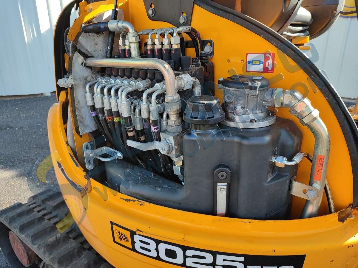 Mini Pelle Jcb 8025 Zts d'occasion - Mini Pelles d'occasion | Sodineg ...