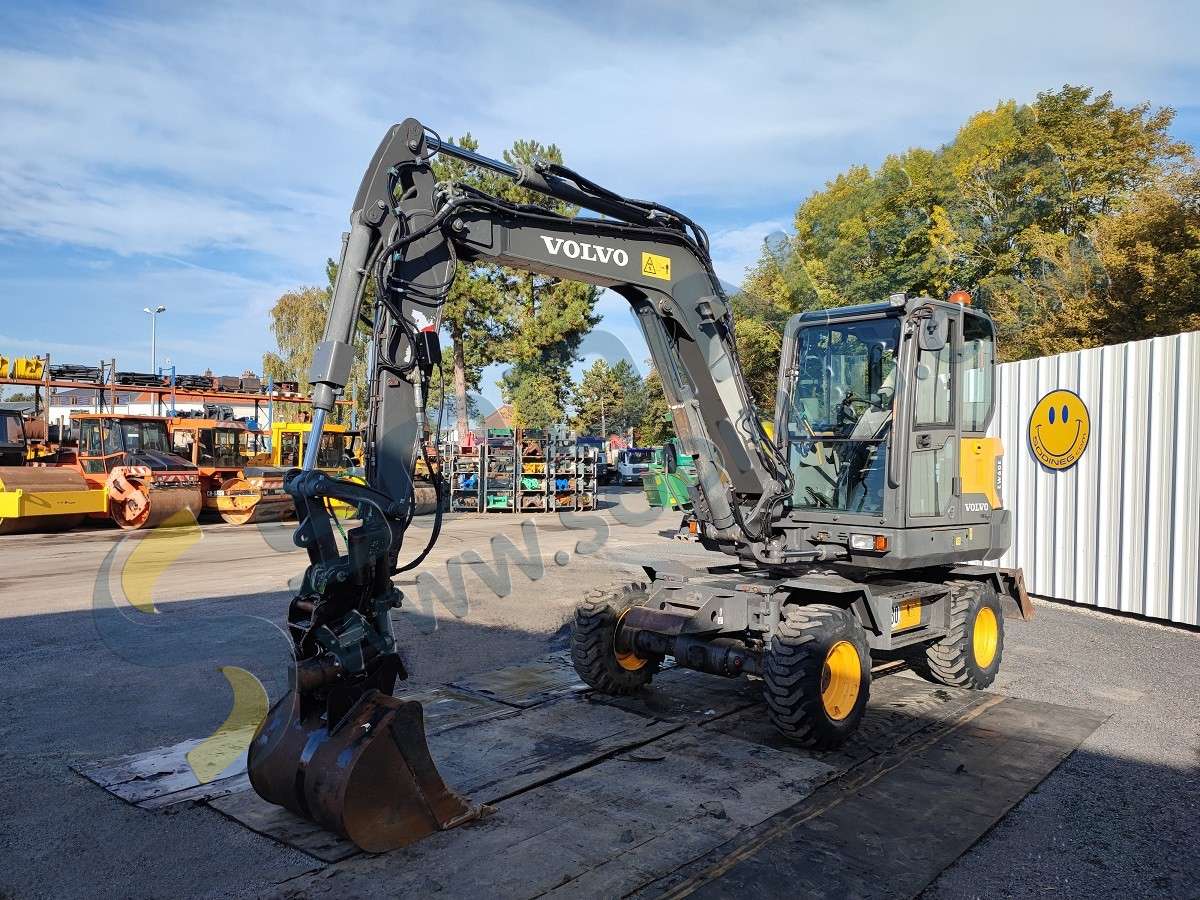 Excavadora De Ruedas Volvo Ew60e de ocasión - Excavadoras de Ruedas de ocasión | Sodineg France