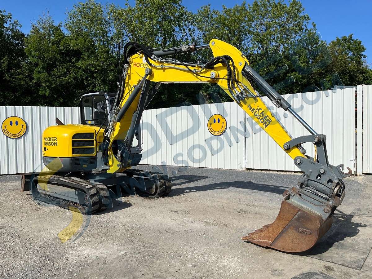 Mini-löffelbagger Wacker Neuson 8003 Powertilt gebraucht - Mini ...