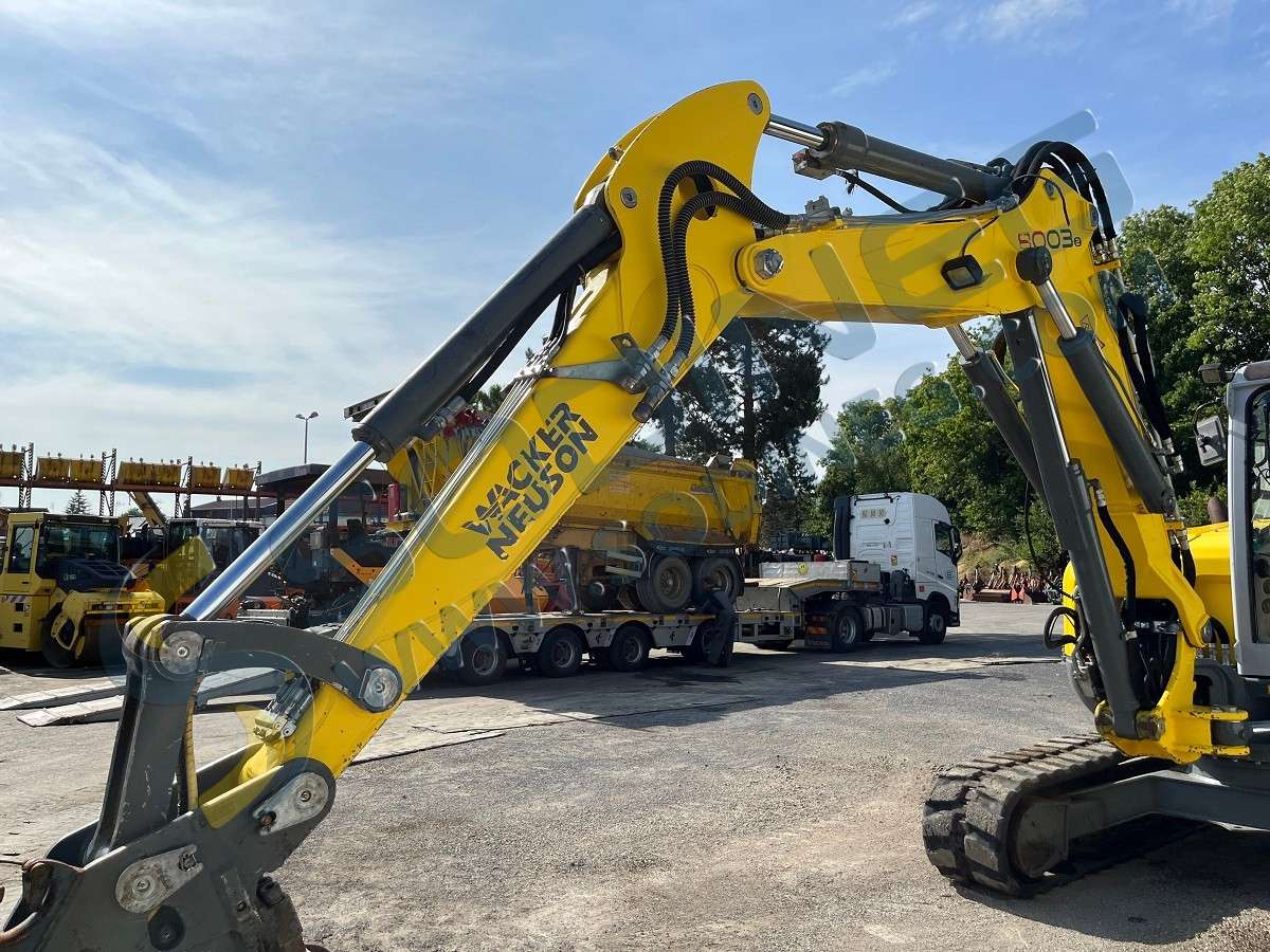 Mini-löffelbagger Wacker Neuson 8003 Powertilt gebraucht - Mini ...