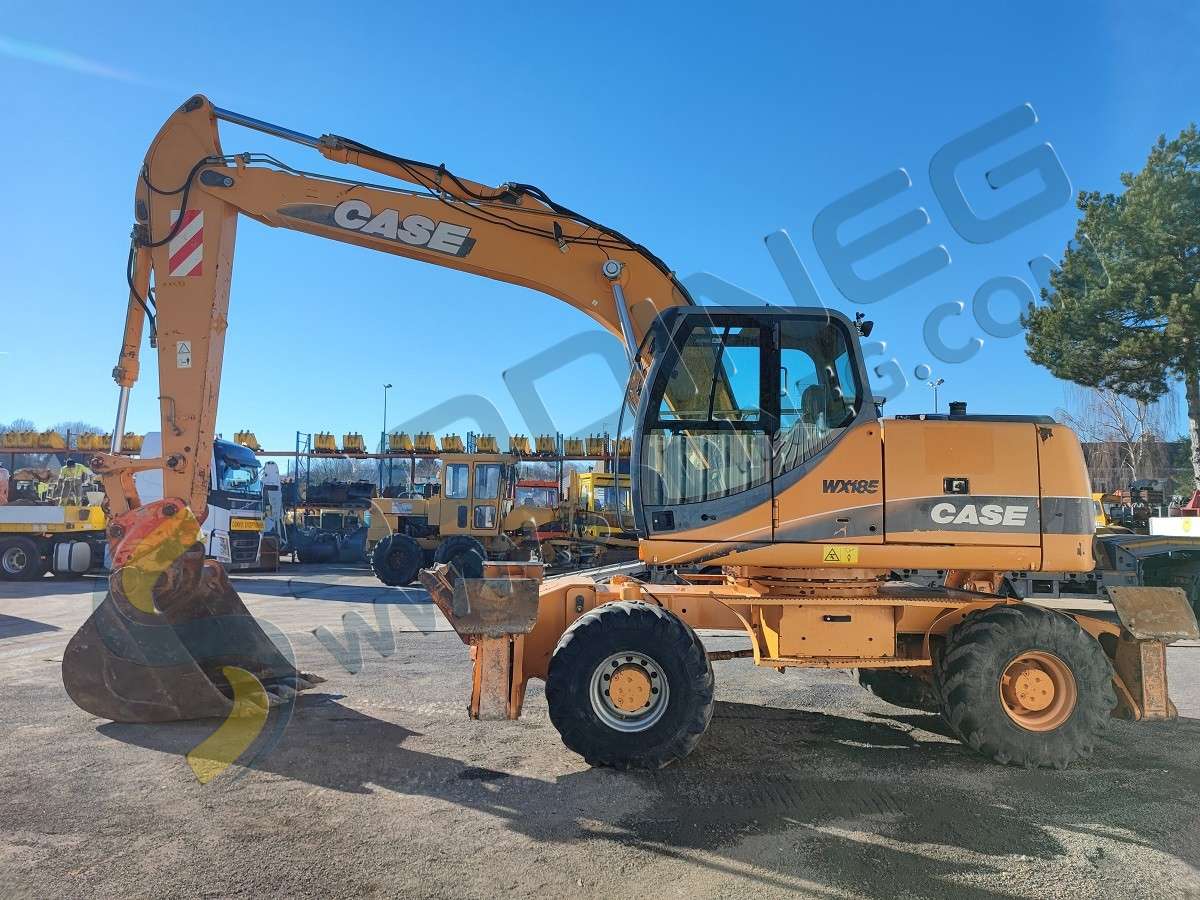 Wheeled Excavator Case Wx 185 used - Excavators (Wheeled) used ...
