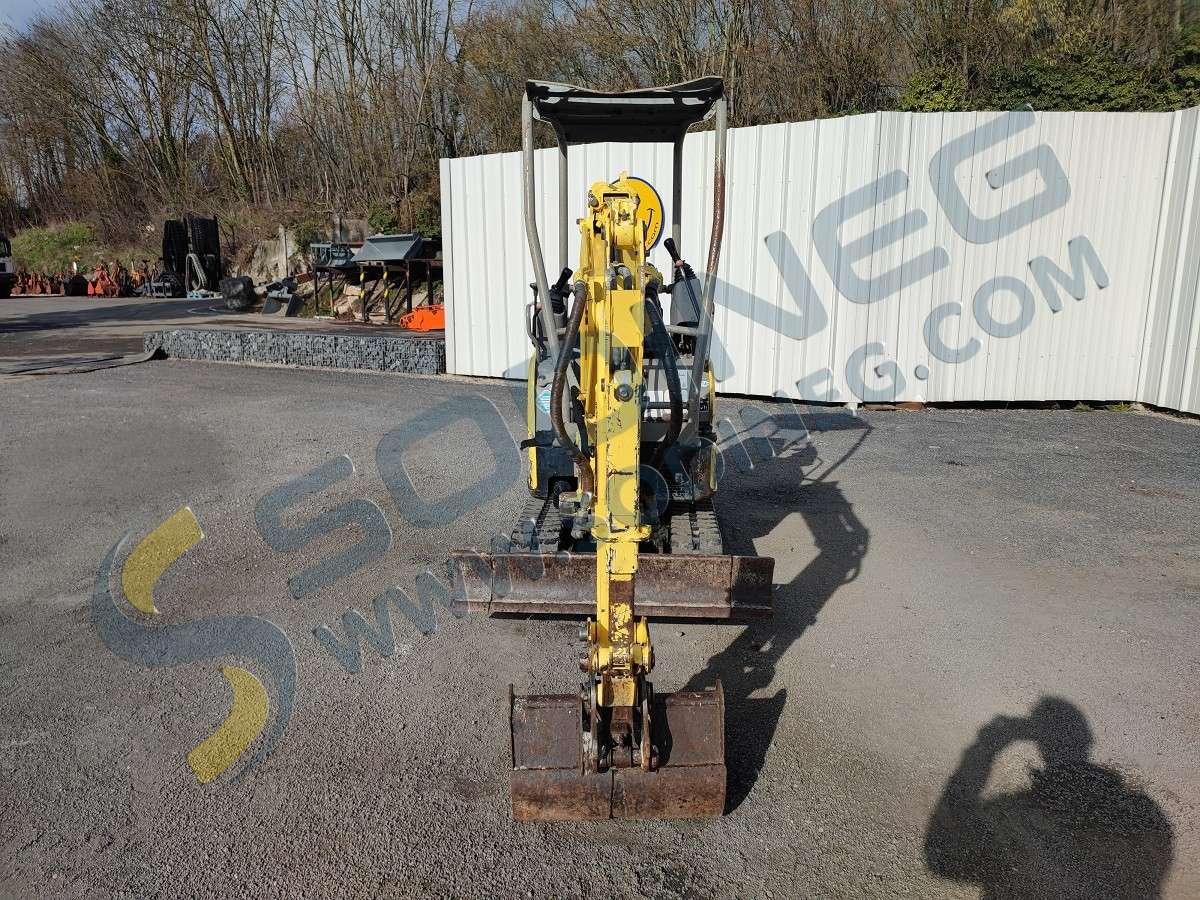 Mini Koparka Yanmar Vio 17 używane - Mini koparki używane | Sodineg France