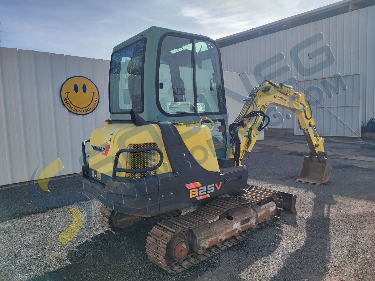 Mini Digger Yanmar B25 used - Mini Diggers used | Sodineg France