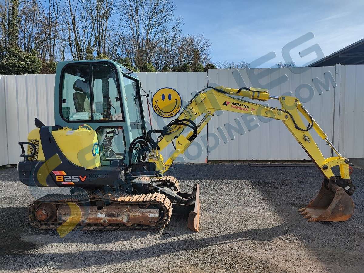 Mini Digger Yanmar B25 used - Mini Diggers used | Sodineg France