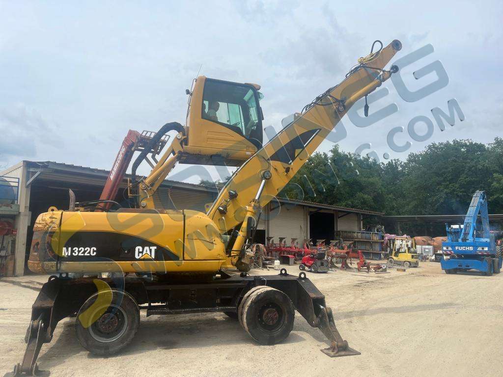 Handling/waste Excavator Caterpillar M322c Mh used - Handling/Waste excavators used | Sodineg France