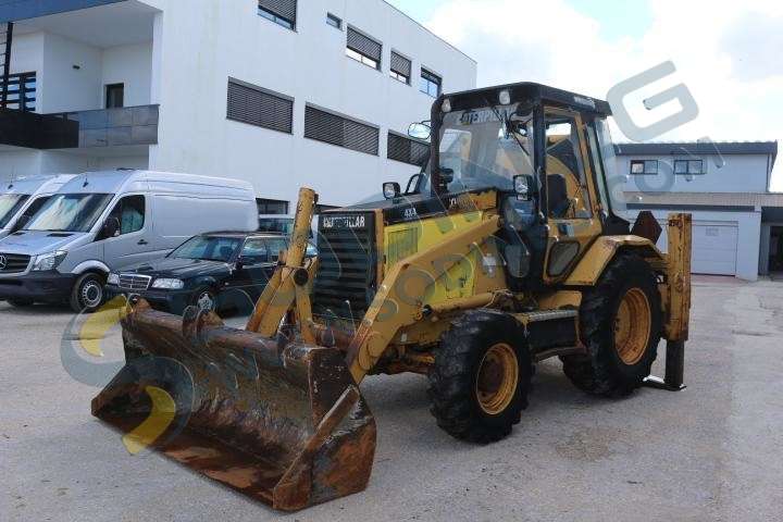 Tractopelle Caterpillar 438b d'occasion - Tractopelles d'occasion ...