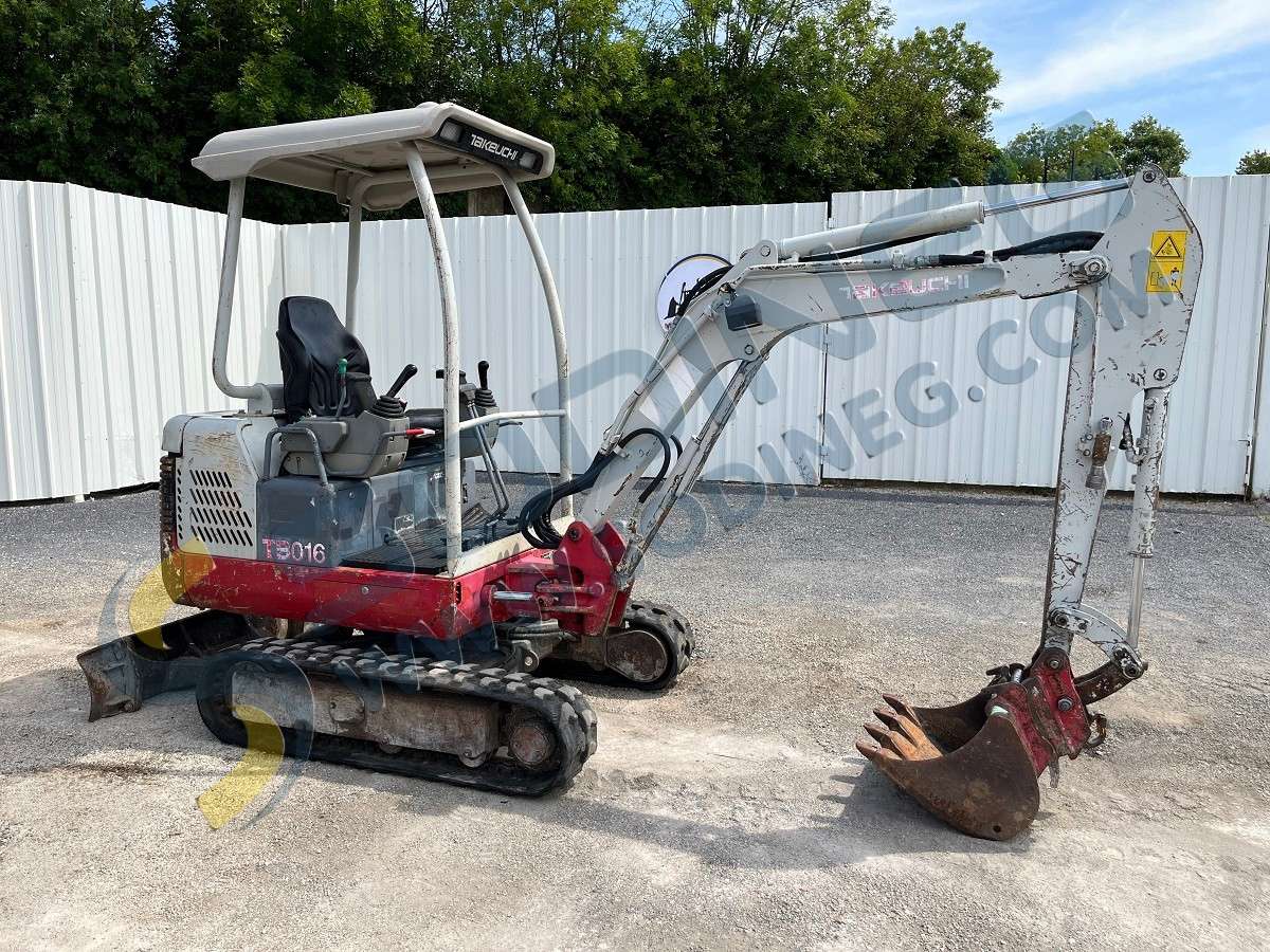 Mini Pelle Takeuchi Tb016 d'occasion - Mini Pelles d'occasion | Sodineg ...