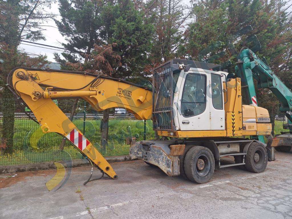 Industriebagger Liebherr A316 gebraucht - Industriebagger gebraucht ...