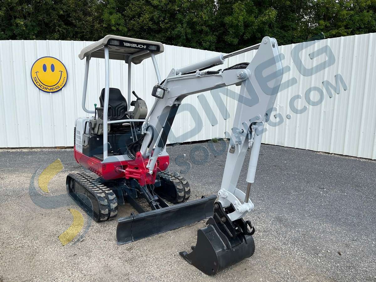 Mini Digger Takeuchi Tb016 used - Mini Diggers used | Sodineg France