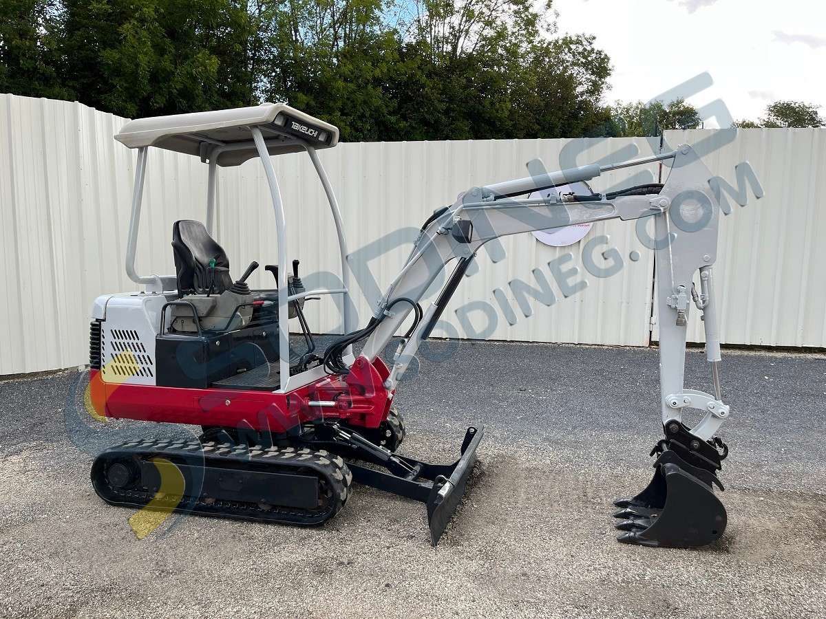 Mini Digger Takeuchi Tb016 used - Mini Diggers used | Sodineg France