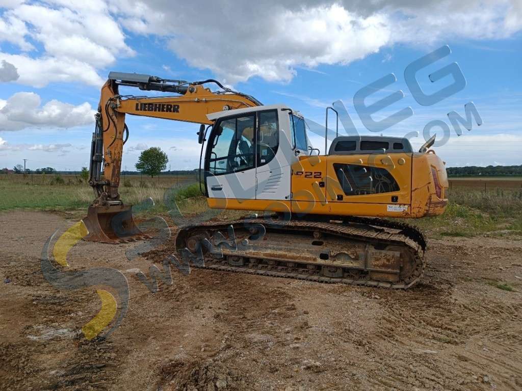 Escavadeira Com Lagartas Liebherr R922 Lc Litronic usadas - Escavadeira ...