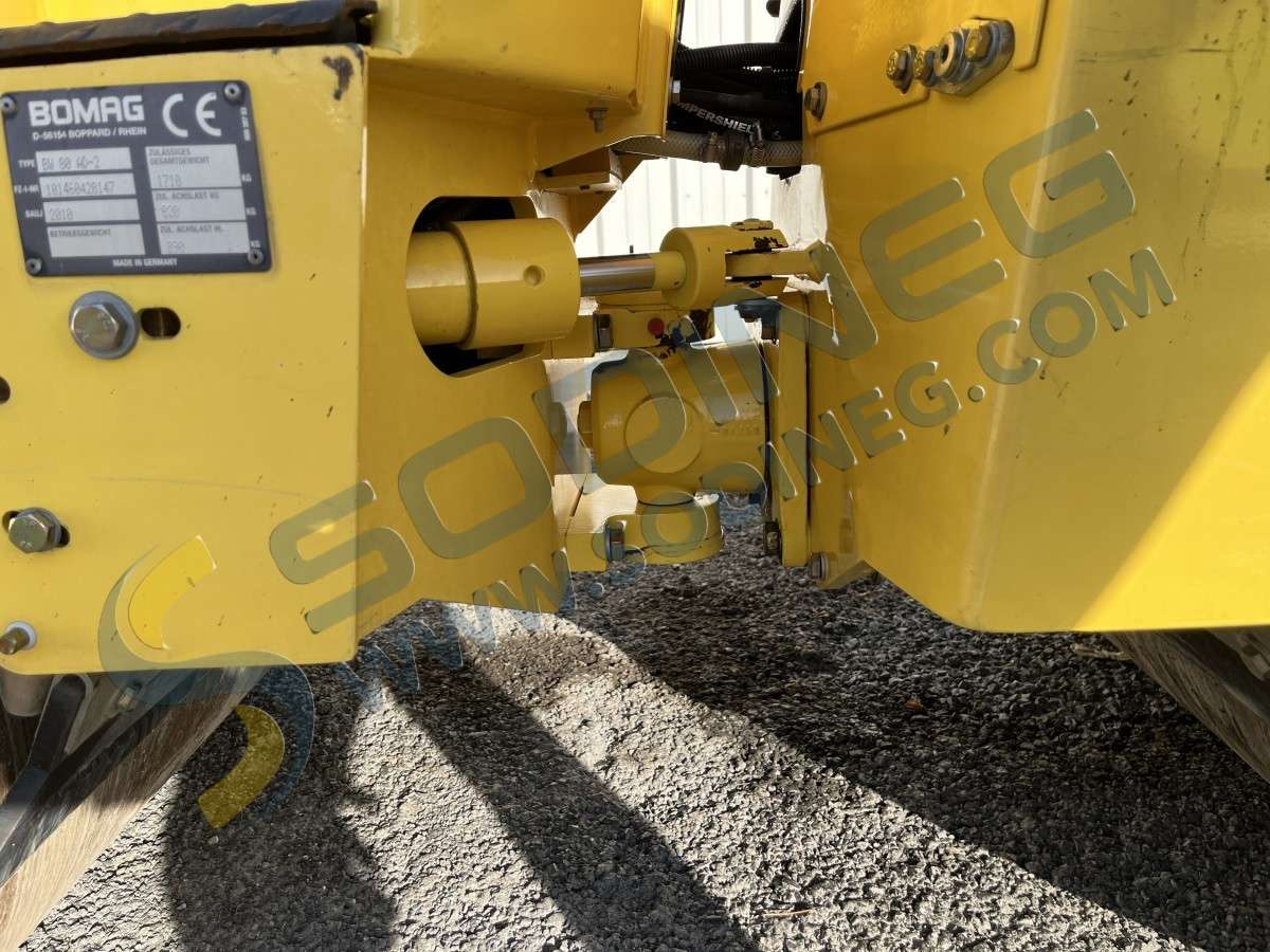 Tandem Roller Bomag Bw 80 Ad-2 used - Tandem Rollers used | Sodineg France