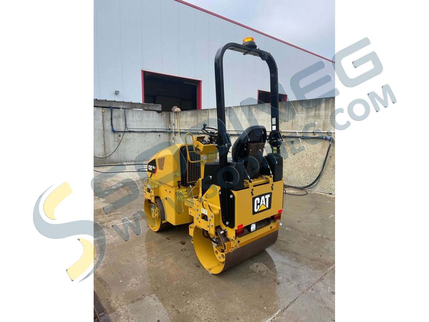 Compactadora Tandem Caterpillar Cb1.7 de ocasión - Compactadores Tandem ...