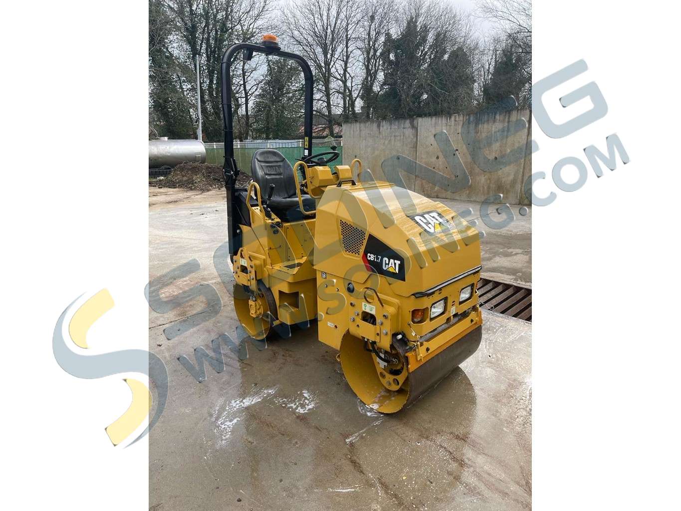 Compactadora Tandem Caterpillar Cb1.7 de ocasión - Compactadores Tandem ...